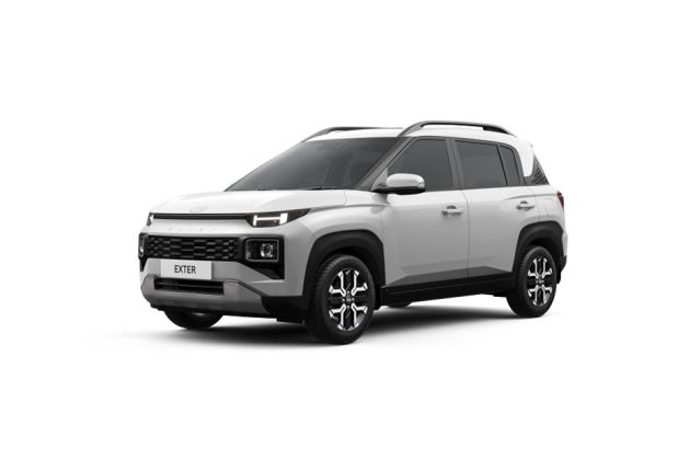 Hyundai Exter Colours in India, Hyundai Exter Colour Images