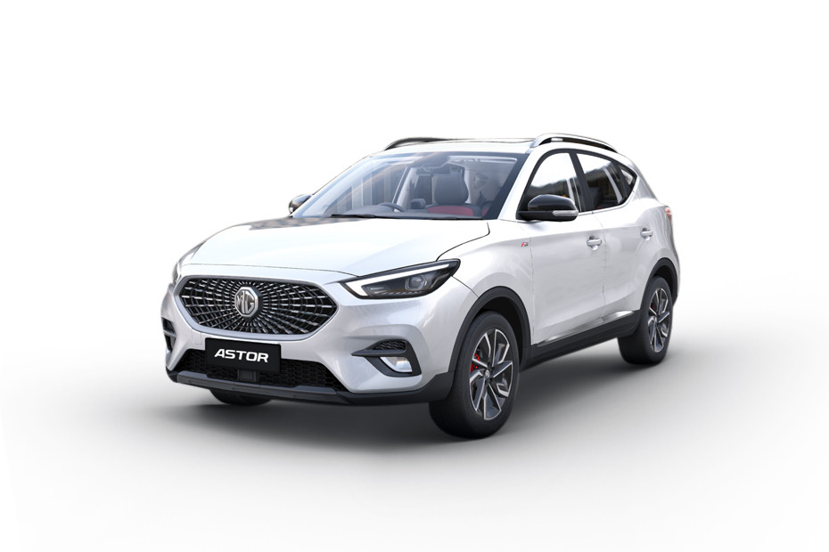 MG Astor Aurora Silver Colour