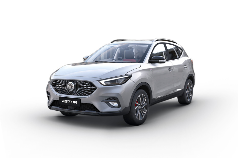 MG Astor Aurora Silver Colour