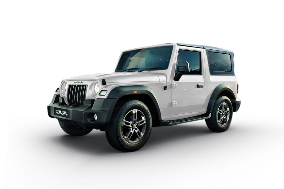 Mahindra Thar Everest White Colour