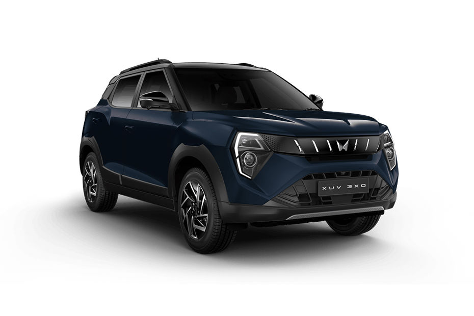 Mahindra XUV 3XO Nebula Blue Colour