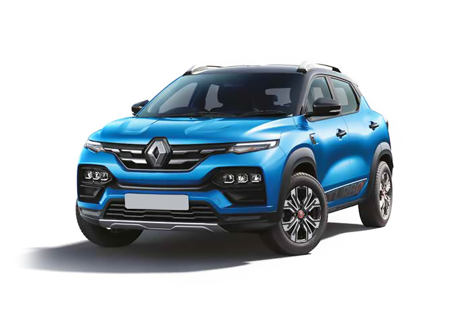 Renault Kiger Caspian Blue Colour