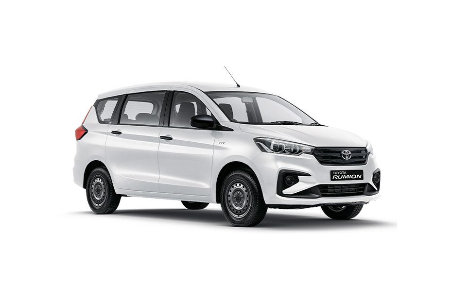 Toyota Rumion Mystic Pearl White Colour